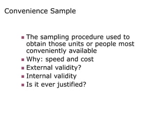 Sampling research method | PPTX