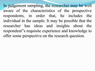 Sampling research method | PPT