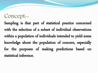 Sampling research method | PPT