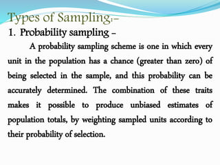 Sampling research method | PPT