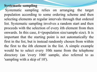 Sampling research method | PPT
