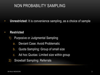 Sampling techinques | PPT