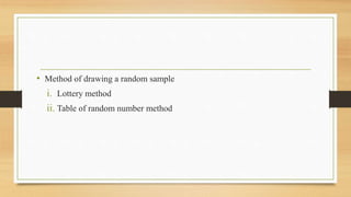 Sampling technique.pptx | Science