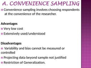 Sampling Technique in Statistics and Probability | PPT
