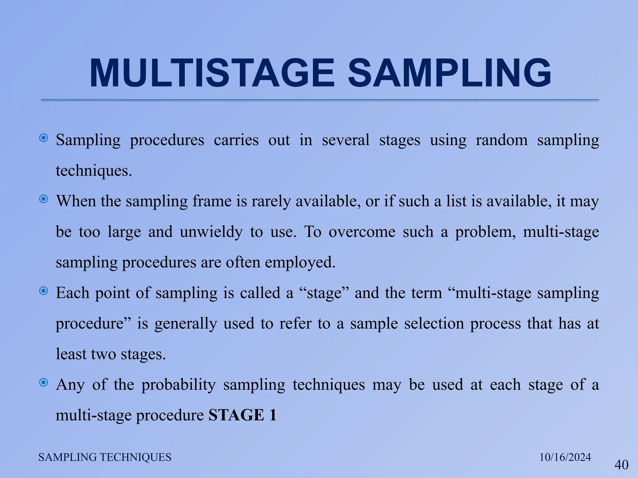 sampling technique-ppt -3 powerpoint presentation | PPTX