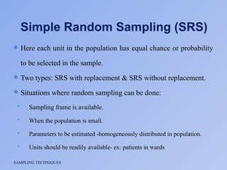 sampling technique-ppt -3 powerpoint presentation | PPTX
