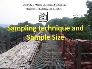 Sampling technique and sample size..pptx