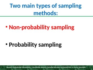 Sampling technique and sample size..pptx
