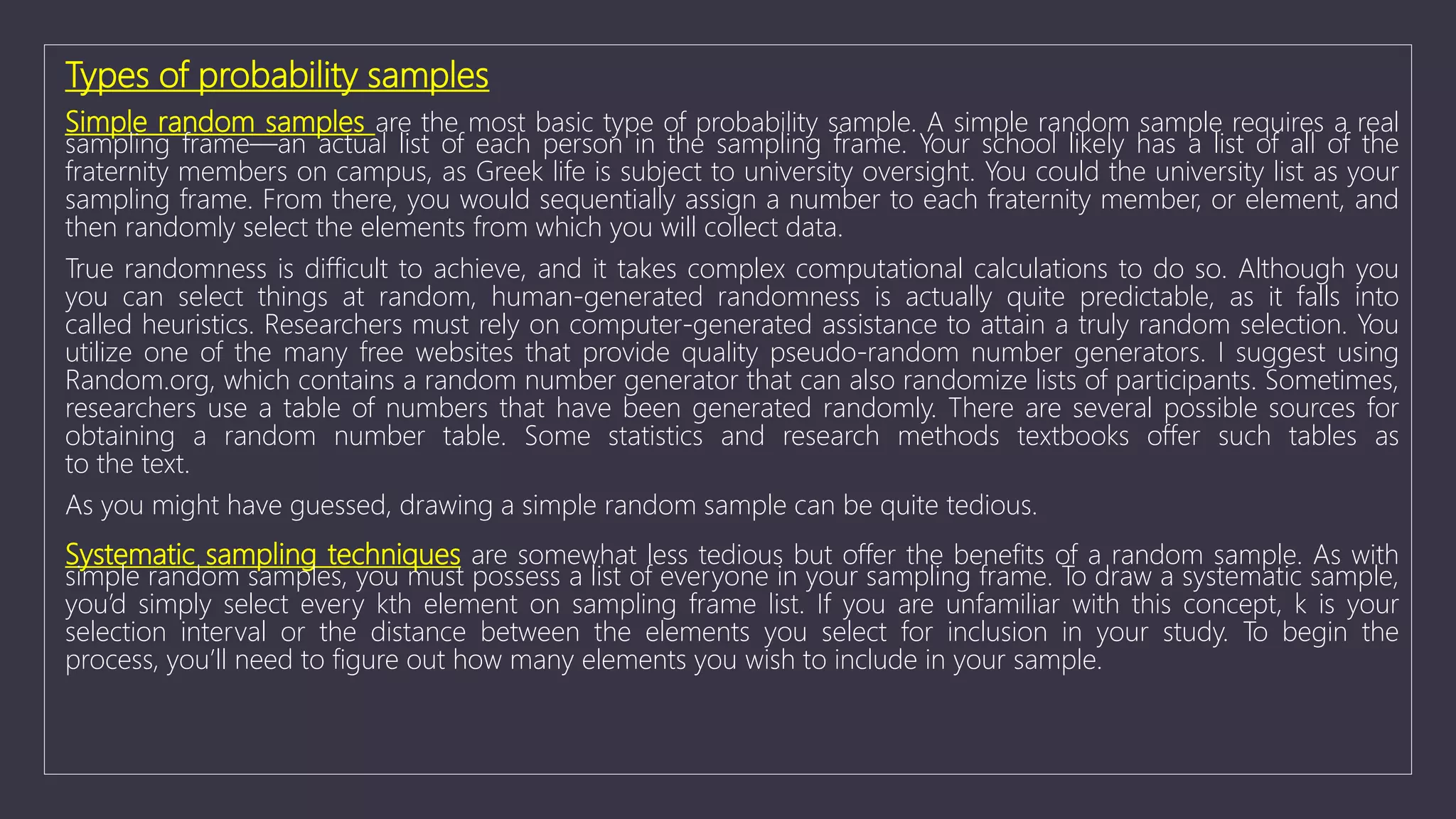 Sampling technique in quantitative and qualitative research | PPTX