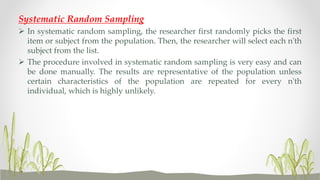 Sampling technique ppt | PPTX