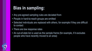 Sampling techniques | PDF | Science