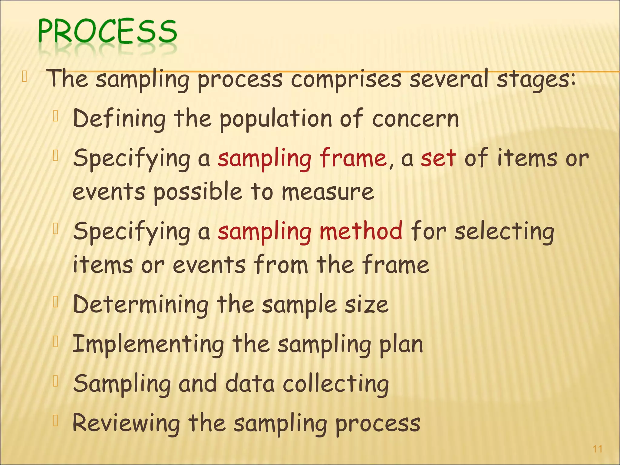 Sampling techniques | PPT | Science