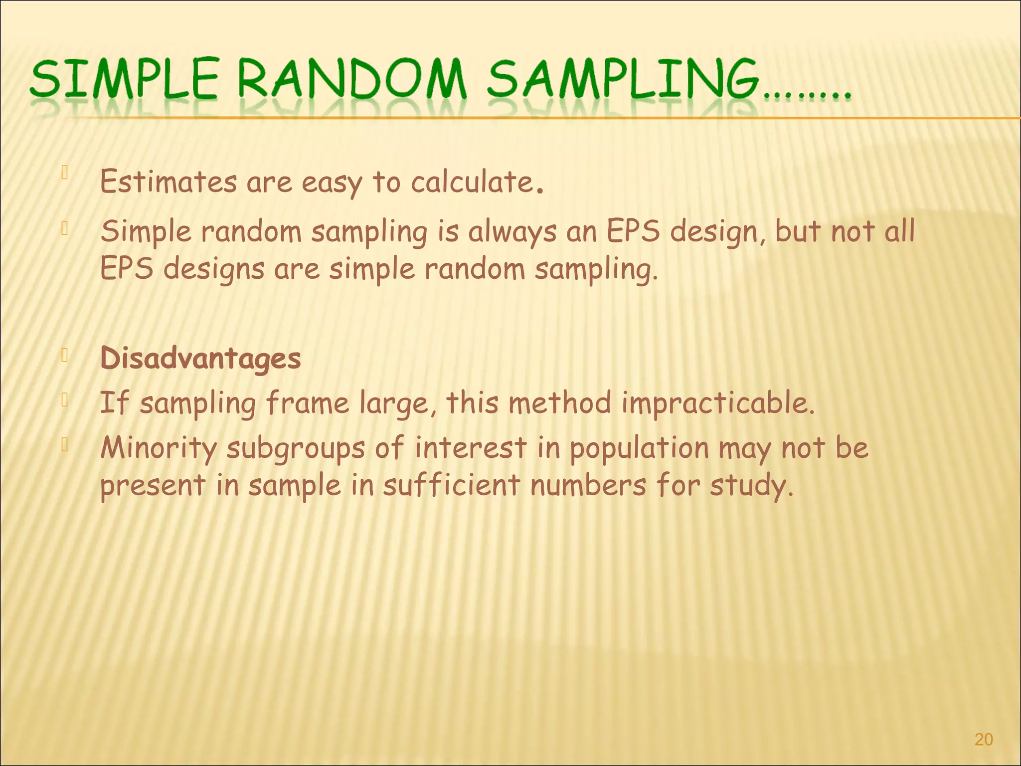 Sampling techniques | PPT | Science