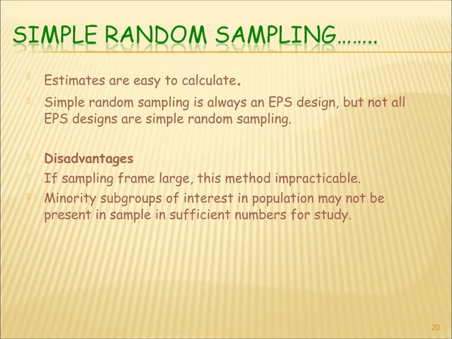 Sampling techniques | PPT