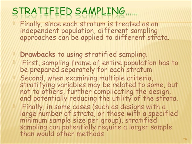 Sampling techniques | PPT