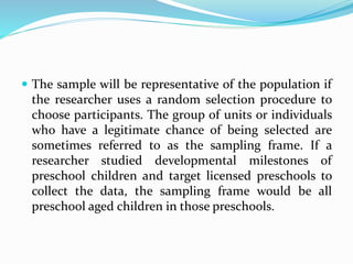 Sampling techniques | PPTX