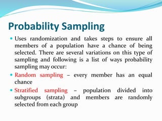 Sampling techniques | PPTX