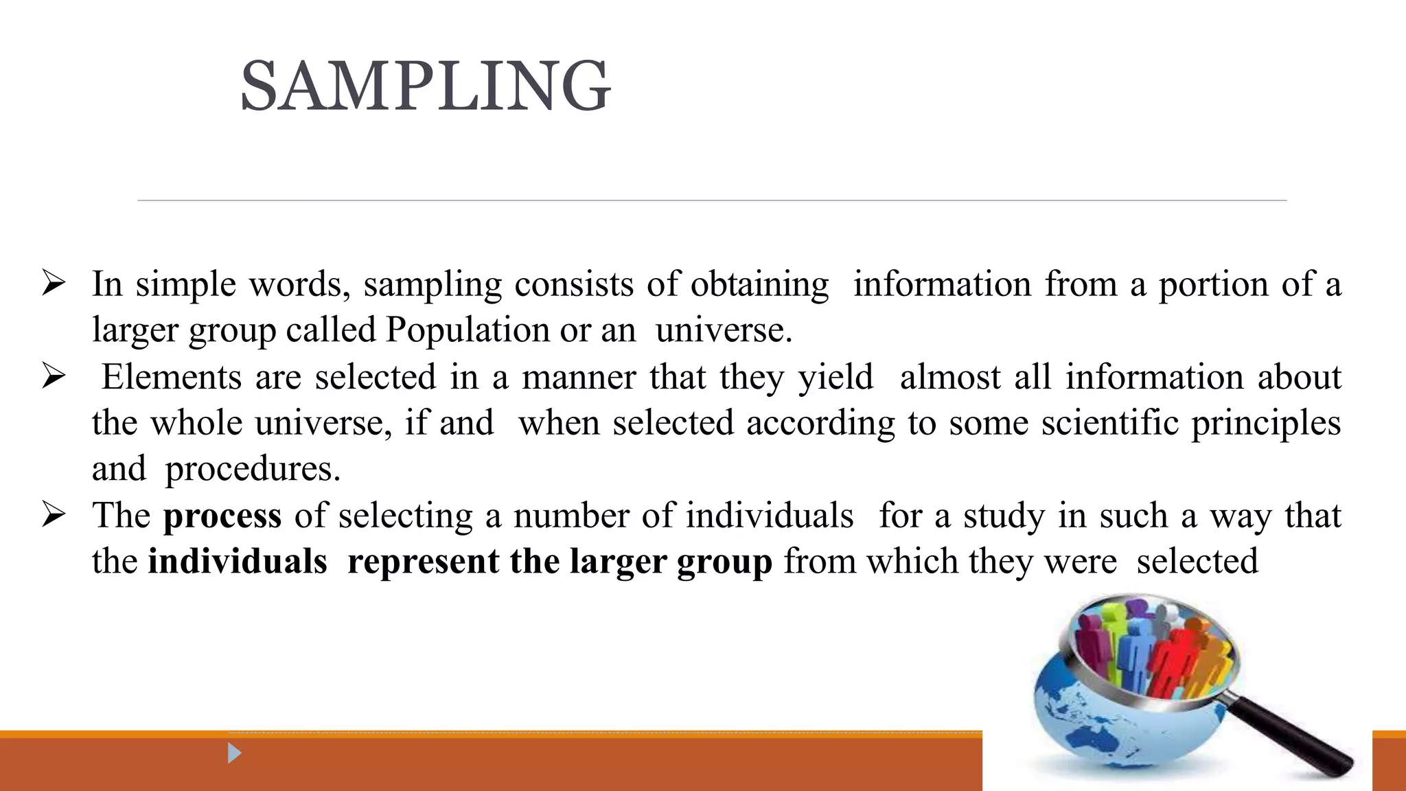 Sampling techniques | PPT