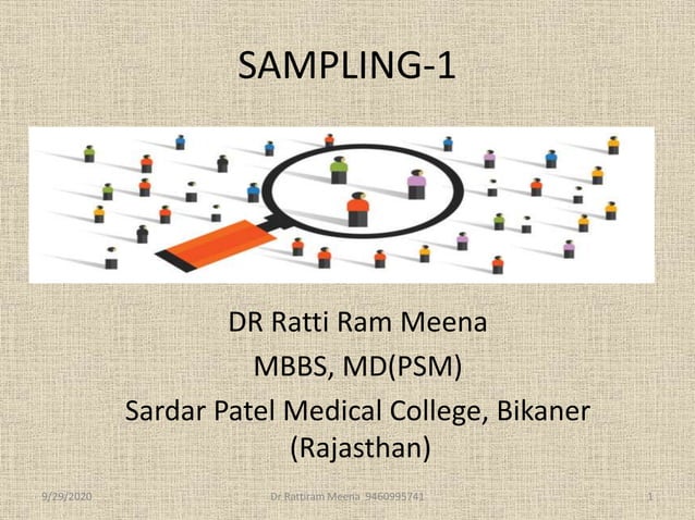 Sampling techniques | PPTX | Physics | Science