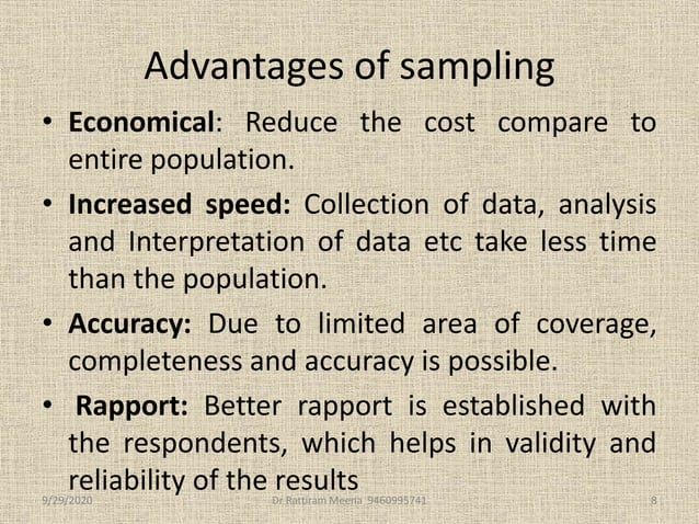 Sampling techniques | PPTX | Physics | Science