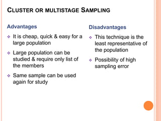 Sampling techniques | PPT