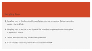 Sampling techniques in Research | PPTX
