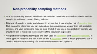 Sampling Techniques that basically explains sampling | PPT