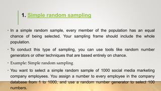 Sampling Techniques that basically explains sampling | PPT