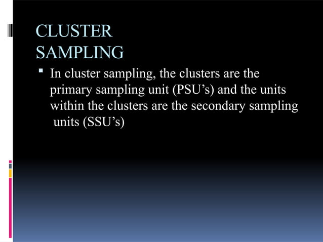 sampling techniques | PPT