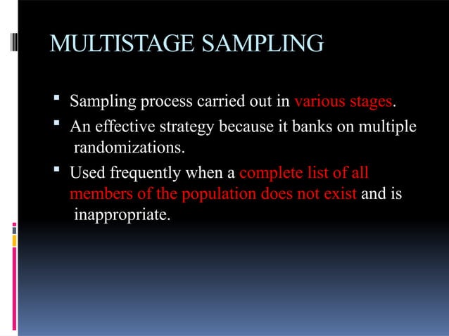 sampling techniques | PPT