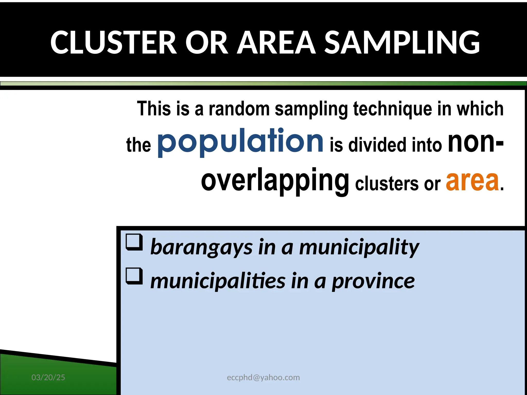 Sampling Techniques and probability .ppt