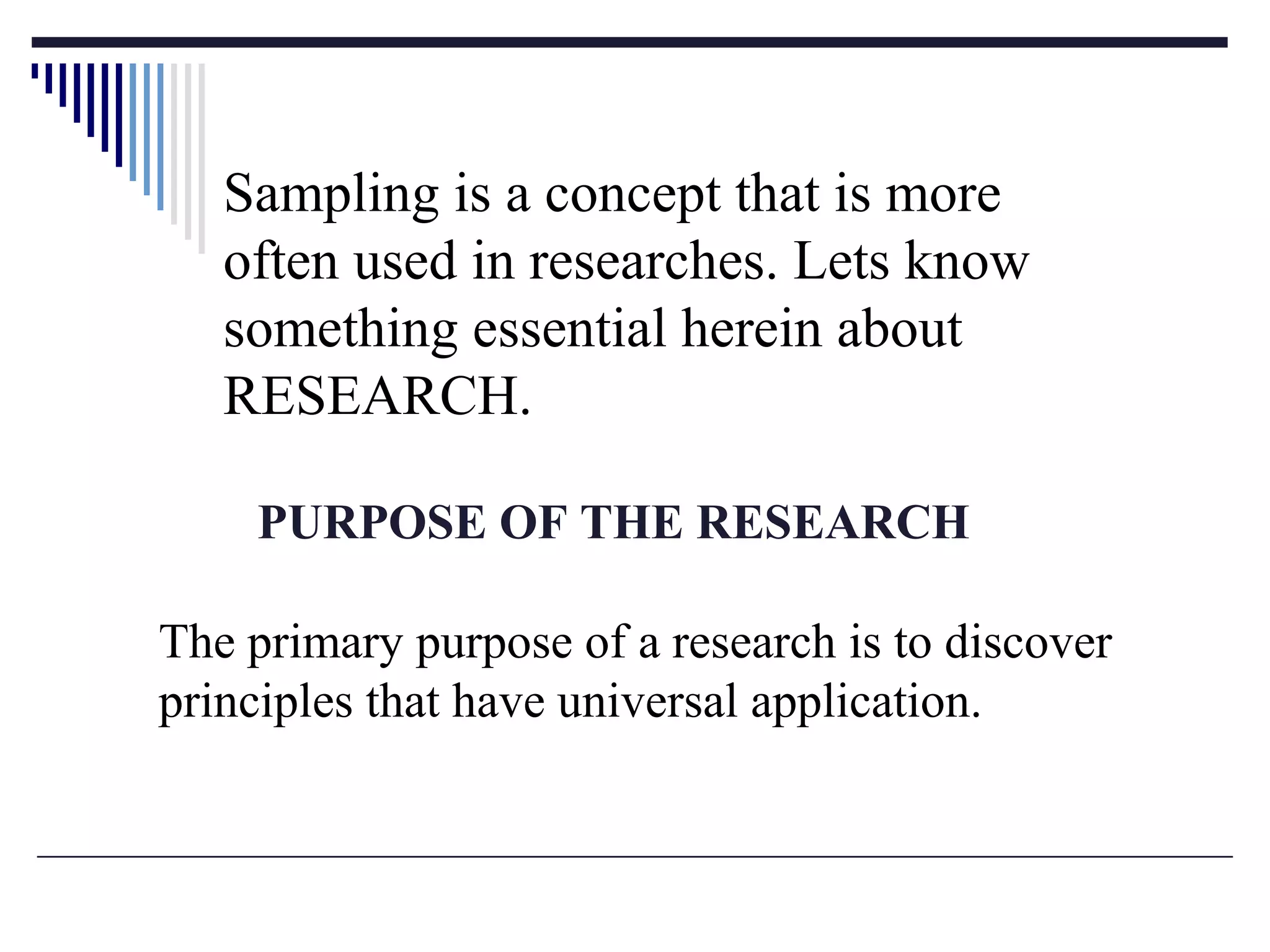 Sampling techniques: Systematic & Purposive Sampling | PPT