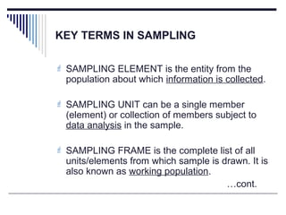 Sampling techniques: Systematic & Purposive Sampling | PPT