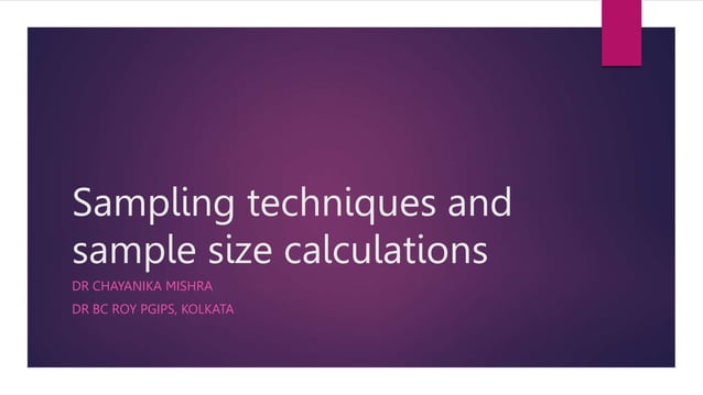 Sampling techniques and sample size calculations.pptx