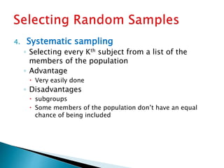 Sampling techniques and types | PPTX