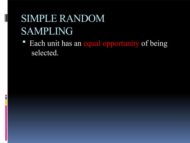 Sampling techniques types advantages disadvantages | PPTX