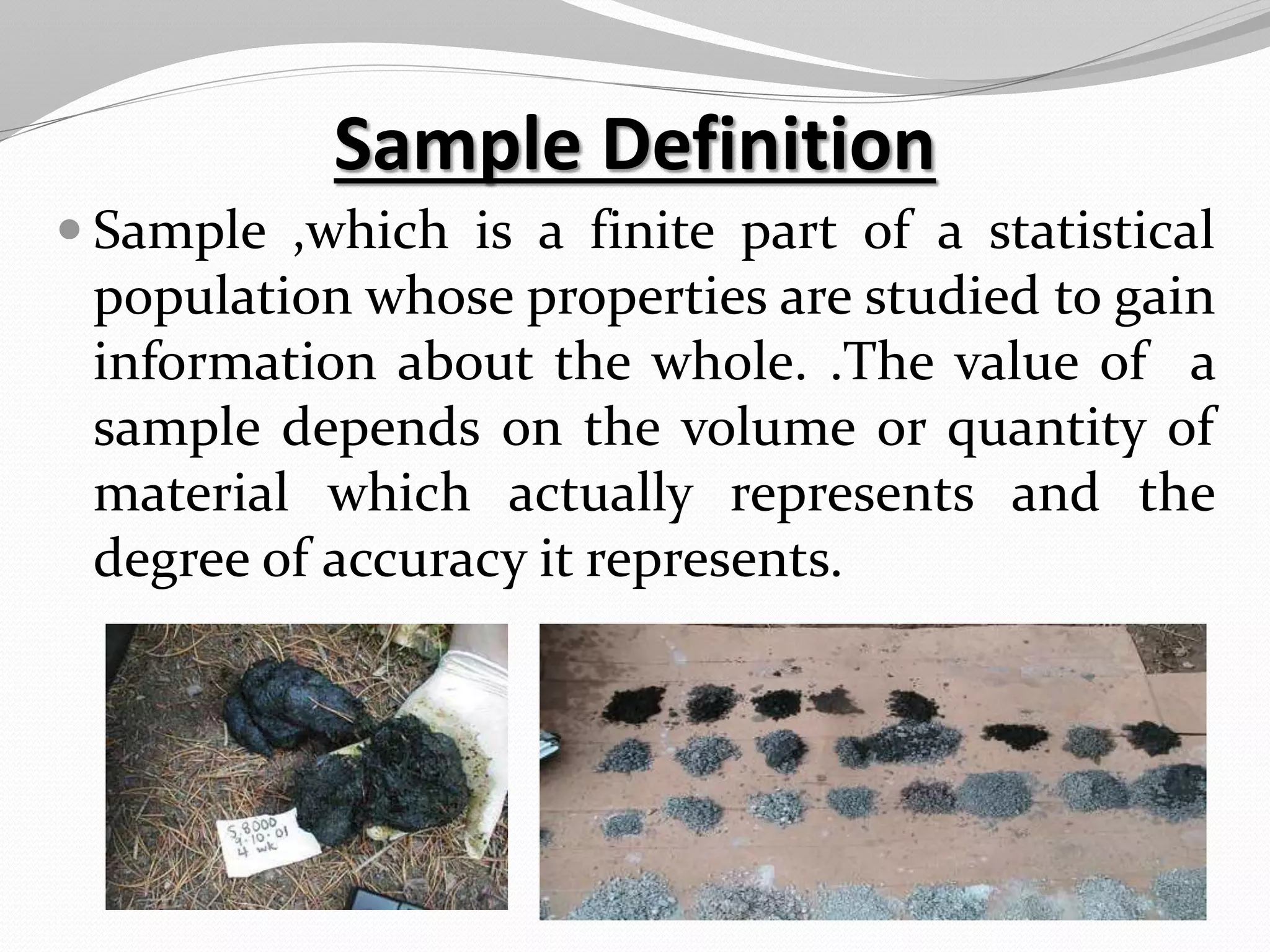 Sampling techniques for mineral deposit | PPTX