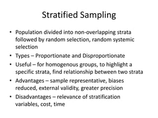 Sampling techniques market research | PPTX