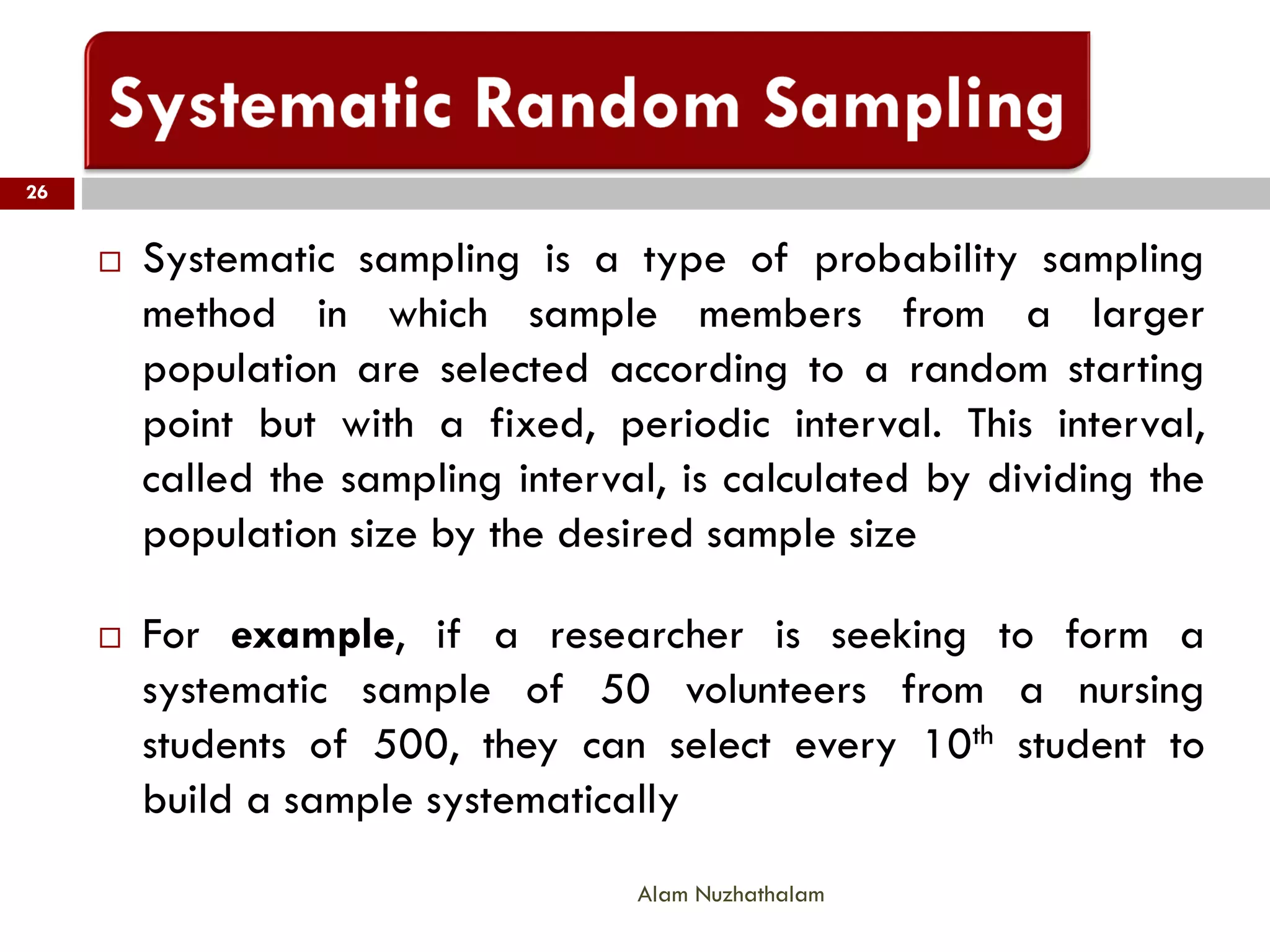 Sampling Techniques and Sampling Methods (Sampling Types - Probability ...