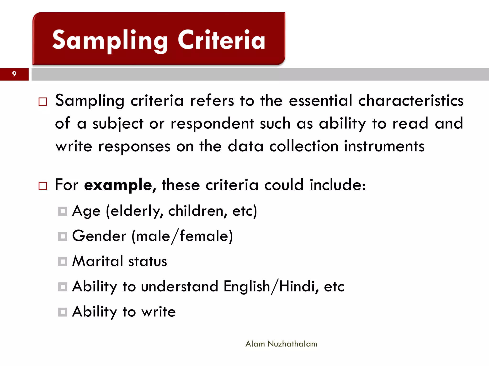 Sampling Techniques and Sampling Methods (Sampling Types - Probability ...