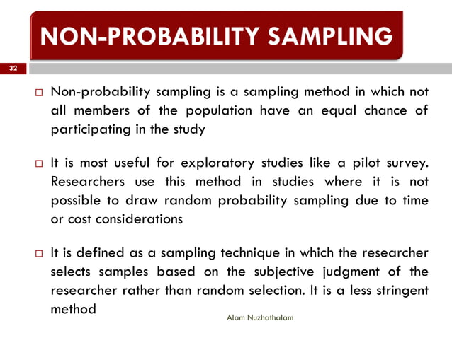 Sampling Techniques and Sampling Methods (Sampling Types - Probability ...