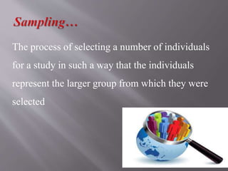 Sampling techniques & Samples types | PPT