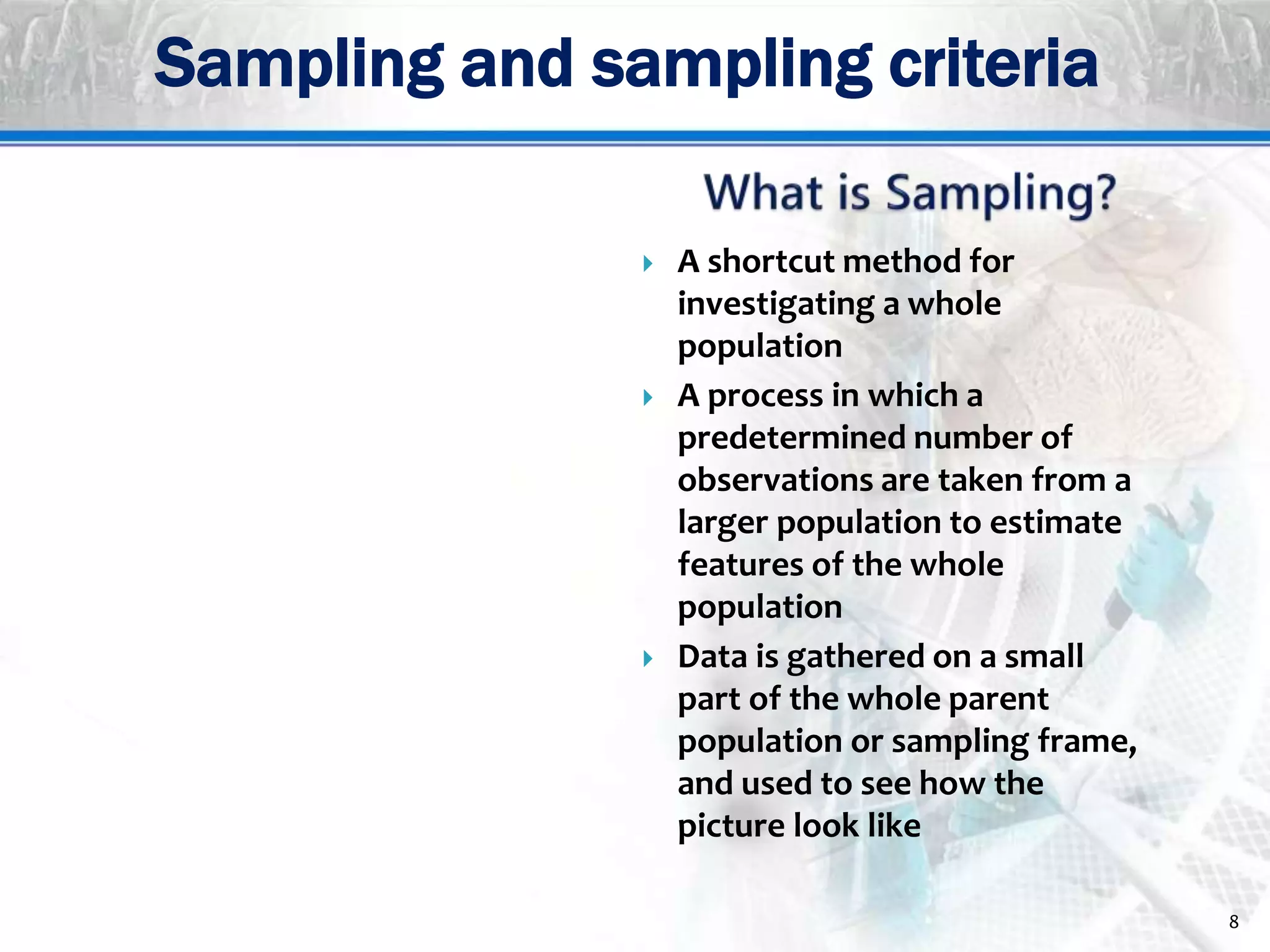 Sampling techniques( sampling techniques population and sample) | PPTX
