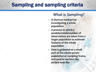 Sampling techniques( sampling techniques population and sample) | PPT