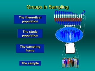 Sampling terminology | PPTX