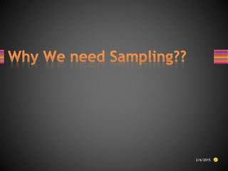 Sampling theorem | PPTX