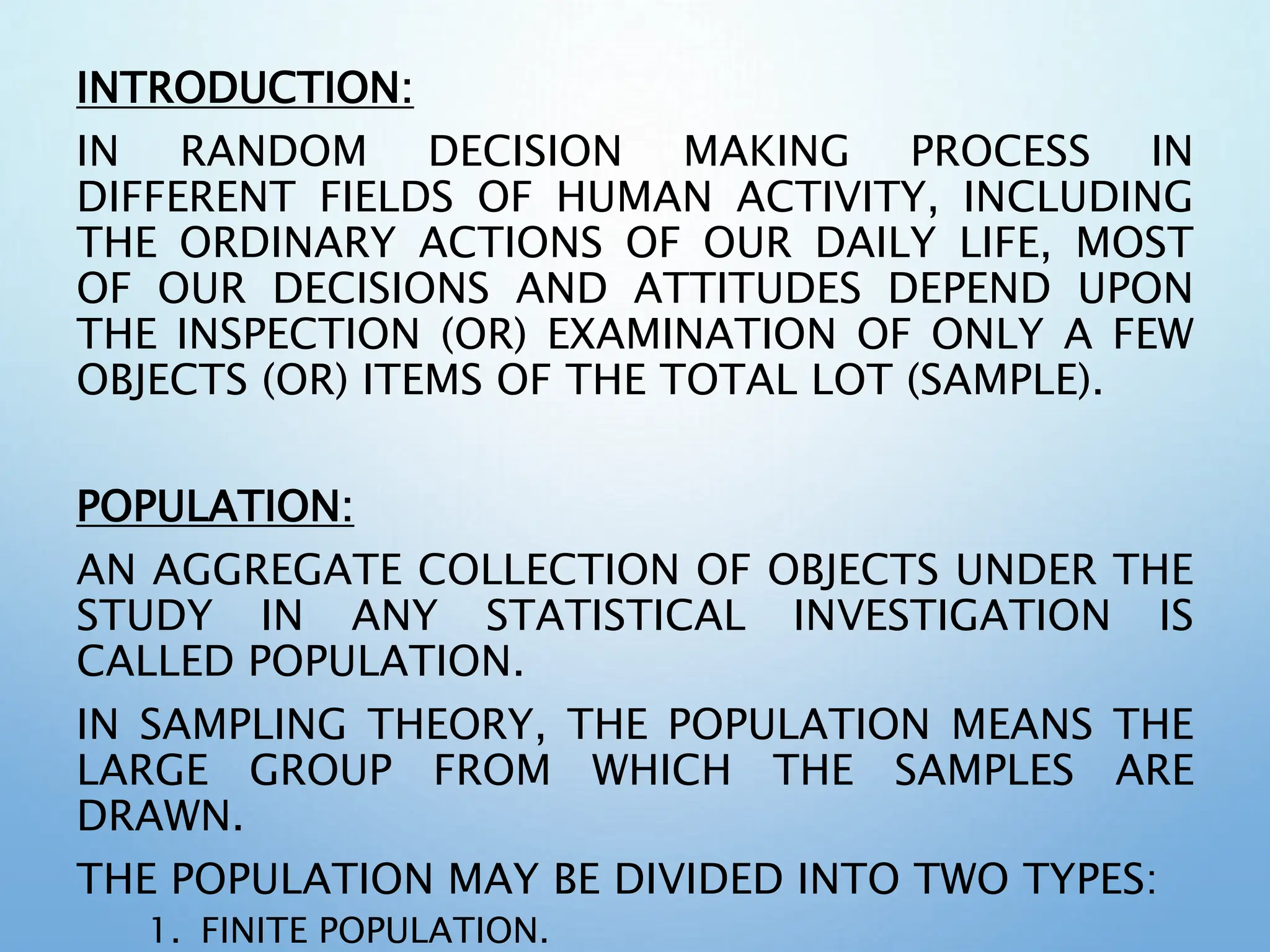 SAMPLING THEORY & TESTS OF SIGNIFICANCE.ppt