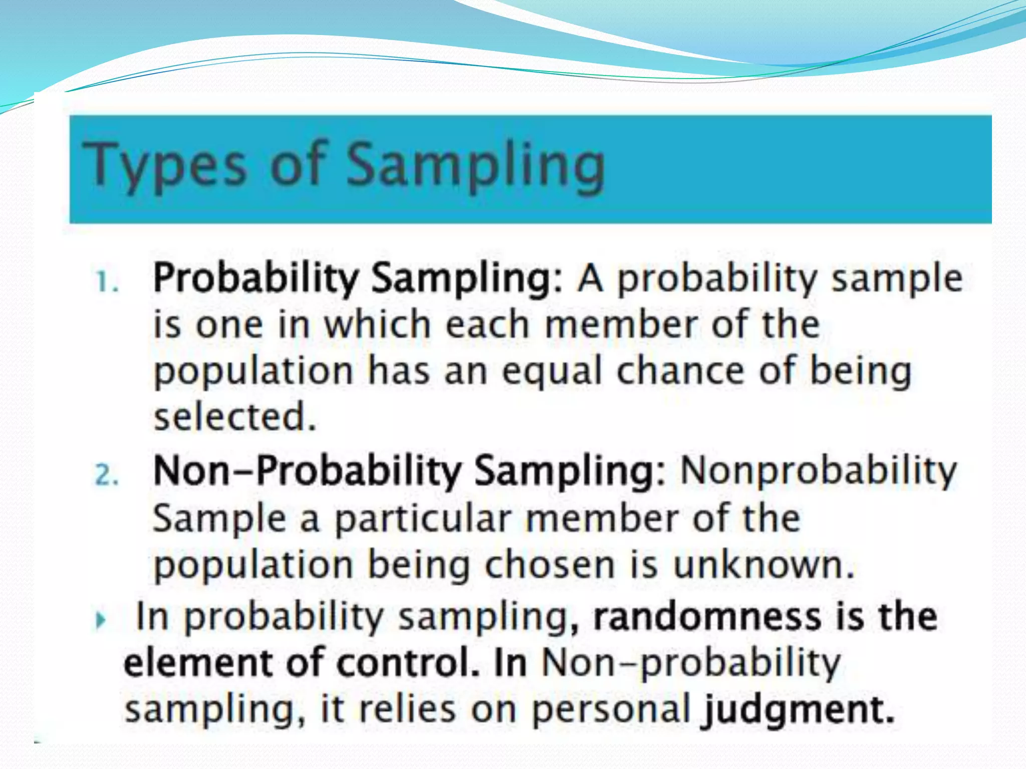 Sampling & Sampling Errors in Biostatistics | PPTX
