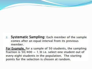 Sampling & Sampling Errors in Biostatistics | PPTX