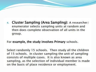 Sampling & Sampling Errors in Biostatistics | PPTX